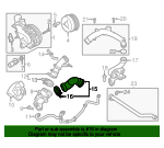 2010-2023 Land Rover Outlet Tube LR033994 | LandRoverParamusParts