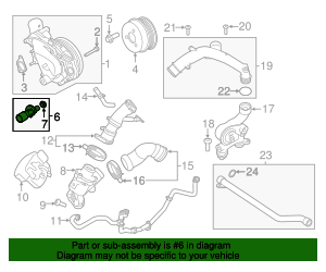 2010-2022 Land Rover Oil Cooler Tube LR028136 | OEM Parts Online