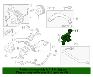 2016-2019 Land Rover Range Rover Sport Water Valve LR100352 | OEM Parts ...