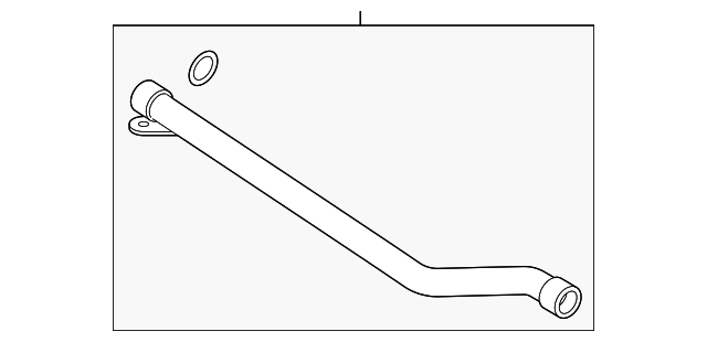 LR100354 - By-Pass Pipe - 2016-2019 Land Rover Range Rover Sport | Land ...