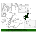 Genuine OEM Water Valve Part# LR100352 Fits 2016-2019 Land Rover Range ...