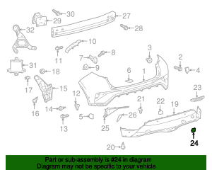 52162-10010 - Tow Bracket Cover 2018-2022 Toyota C-HR | Longo Toyota Of ...