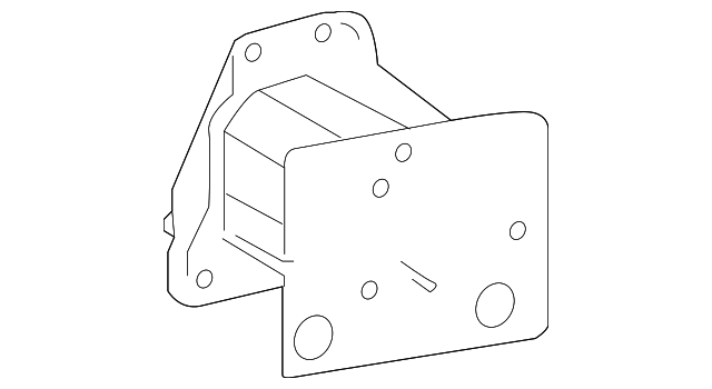 2018-2019 Toyota C-HR Bumper Bracket 52016-F4010 | Toyota Parts Center