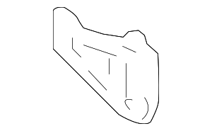 52535-10040 - Side Retainer - 2018-2021 Toyota C-HR | OEM Genuine ...