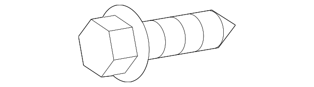 2008-2024 Toyota Side Body Trim Protector Screw 90159-50388 | Toyota ...