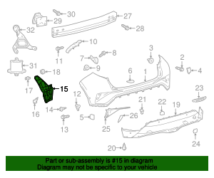 2018-2021 Toyota C-HR Side Seal 52592-F4010 | OEM Parts Online