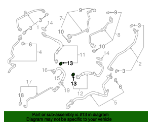 2008-2018 Porsche Oil Return Tube O-Ring PAF-008-270 | OEM Parts Online