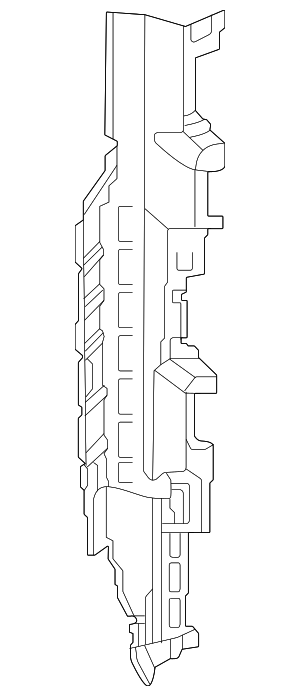 84252889 - Passenger Side Radiator Air Baffle 2021-2023 GM | GMPartsNow