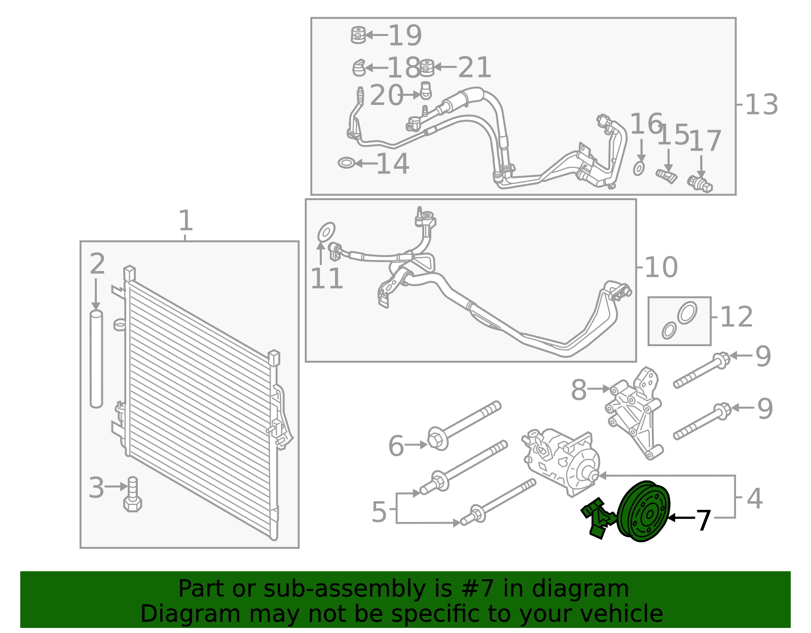 MB3Z-19D786-L - Clutch Assembly Compressor AutoNation Parts