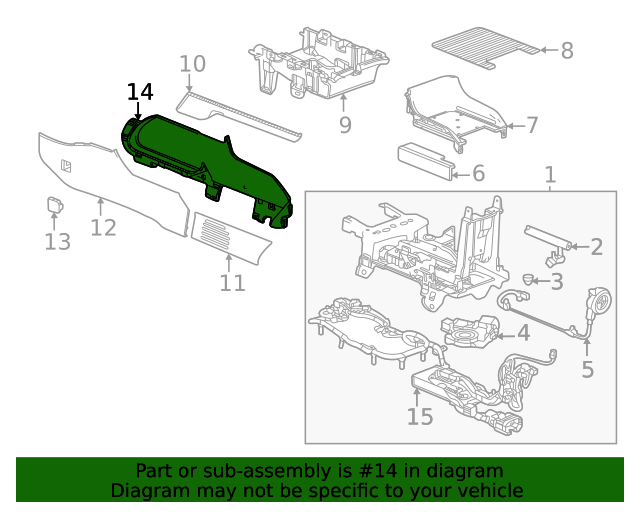 2021-2022 GM Side Panel 84736949 | GMPartsDirect.com
