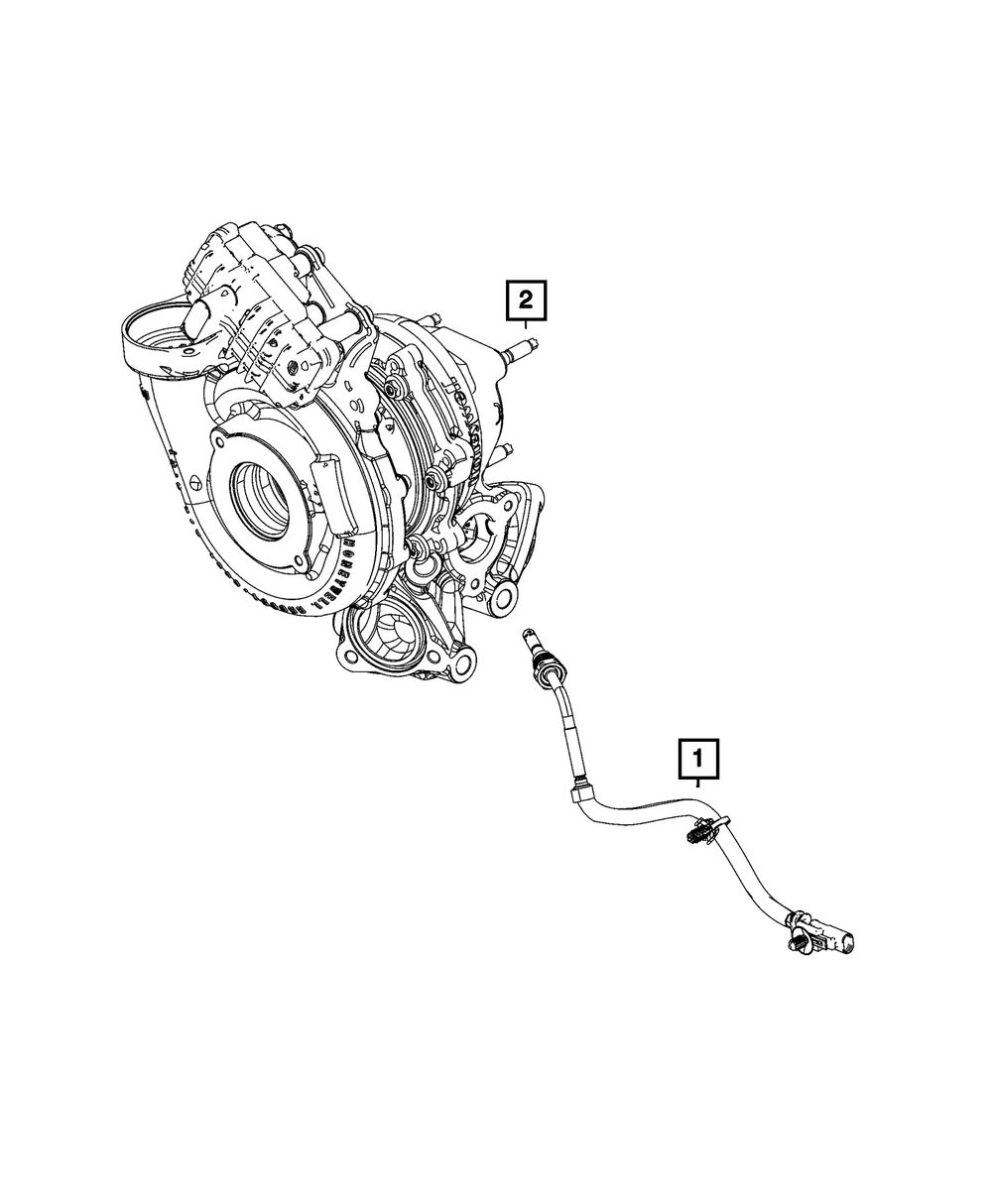 2020-2023 Mopar Exhaust Temperature Sensor 68490115AA | Retail ...