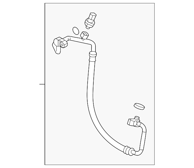 80315-T20-A01 - Hose Discharge Honda Parts Online