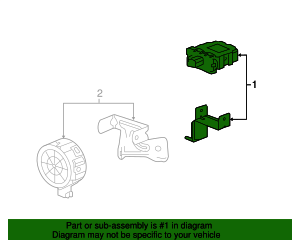 23432876 GM Pedestrian Sound Alert Module | GM Parts Store