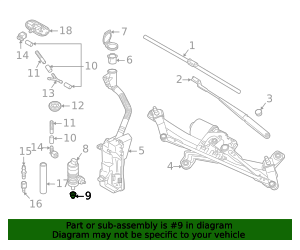 431-955-465 - Washer Pump Gasket 2021-2023 Volkswagen ID.4 | Volkswagen ...