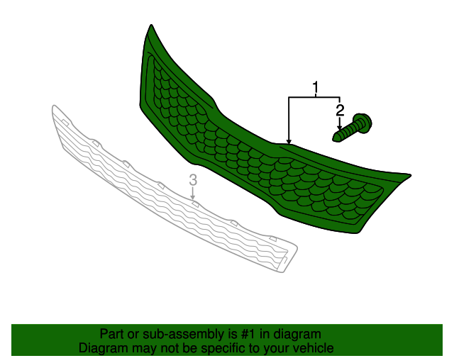 2012-2013 Kia Optima Upper Grille 86360-4C000 | TascaParts.com