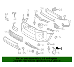 2007-2025 Toyota Bumper Cover Retainer Clip 75392-35220 | OEM Parts Online