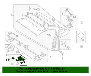 427-871-443-A - End Plate 2011-2015 Audi R8 | Audi OEM Parts