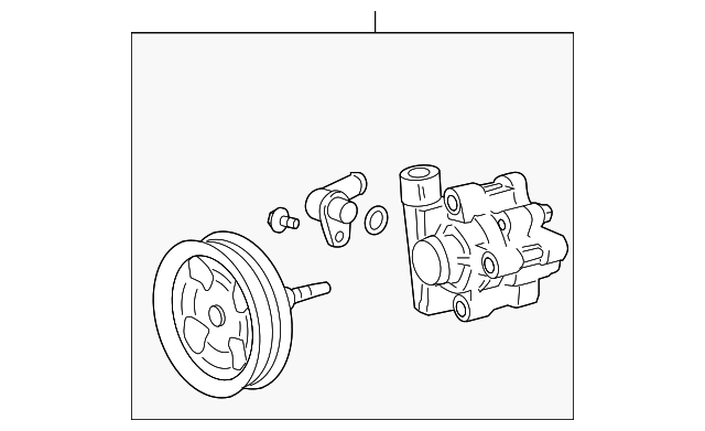 2003-2007 Lexus LX470 Power Steering Pump 44310-60390 | OEM Parts Online