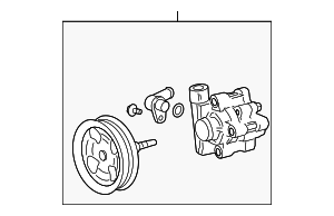 2003-2007 Lexus LX470 Power Steering Pump 44310-60390 | OEM Parts Online
