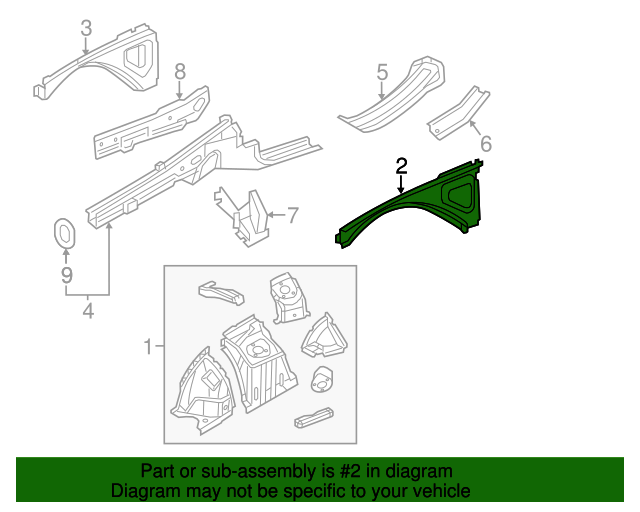 2011-2021 Mopar Beam 68043926AD | TascaParts.com