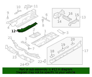 2015-2025 Volkswagen Side Reinforced 5Q0-803-804-A | VW Direct Auto Parts
