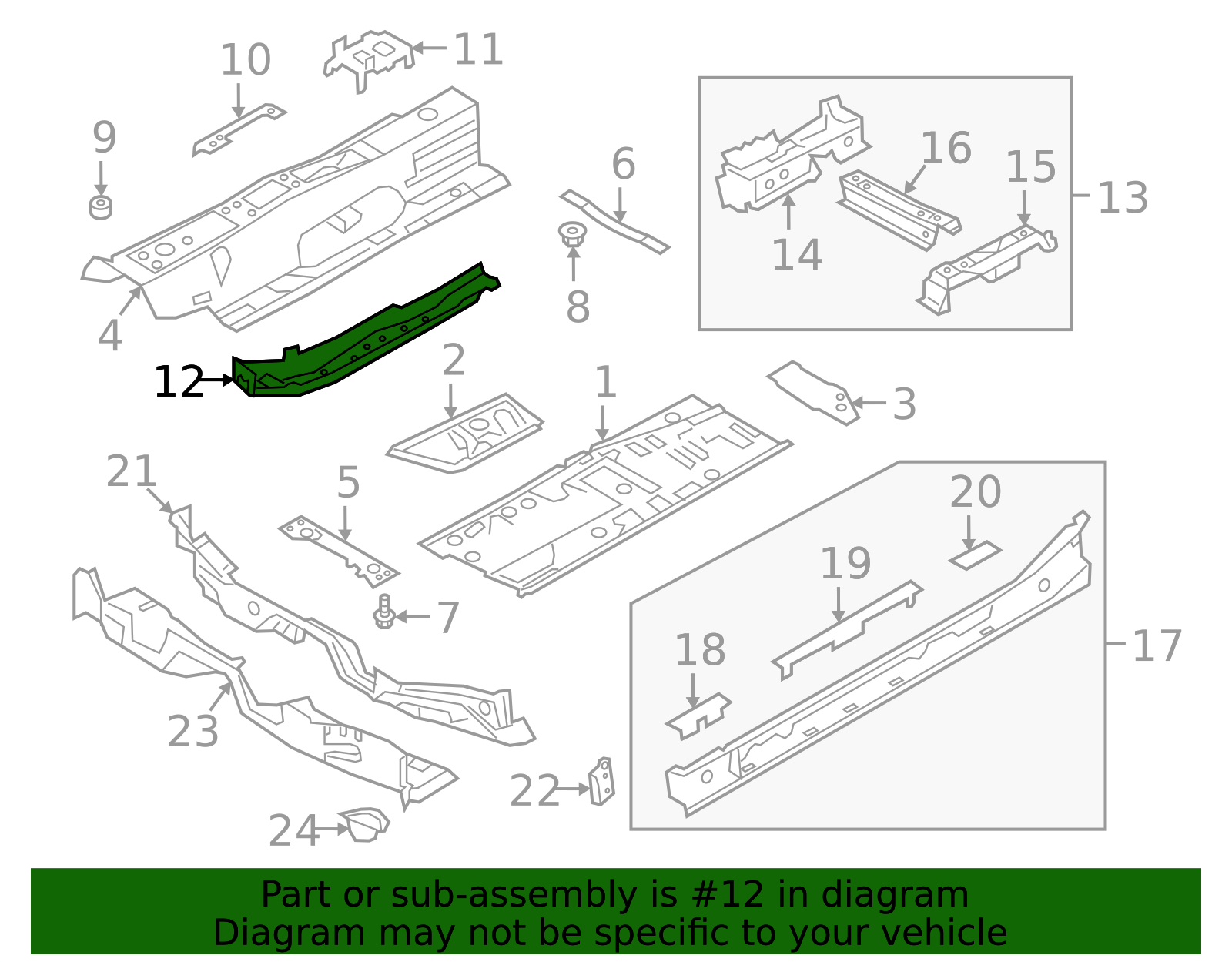 2015-2025 Volkswagen Side Reinforced 5Q0-803-804-A | VW Direct Auto Parts