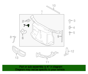Genuine BMW 07-14-6-956-324 | Lock Support Screw | FREE Shipping on ...
