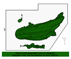 2020-2023 Nissan Sentra Headlamp Assembly 26060-6LB5A | QuirkParts