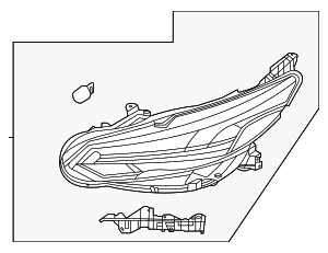 2020-2023 Nissan Sentra Headlamp Assembly 26060-6LB5A | QuirkParts