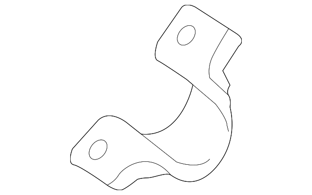 2008-2021 Lexus LX570 Bracket 48824-26230 | OEM Parts Online