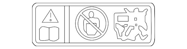 2012-2021 Kia OEM NEW 2012-2020 Kia Fan Label Cooling fan Air filter ...