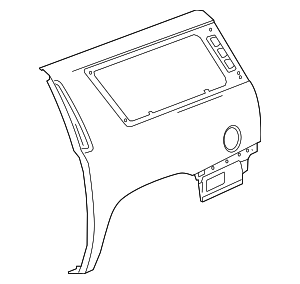 2015-2020 GM Passenger Side Outer Quarter Panel 22979708 GM ...