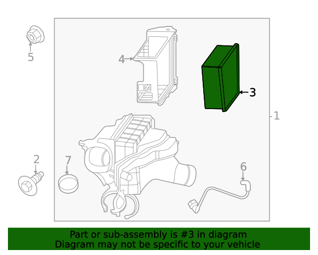 2020-2024 Porsche 911 Air Filter 992-129-620 | OEM Parts Online