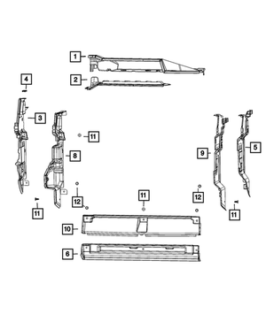 2022 Jeep Compass Side Shield 68453534AA | Mopar eStore
