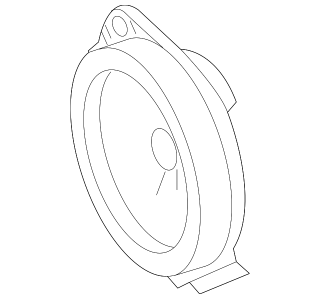 2018-2023 GM Radio Front Side Door Speaker 84567677 | GMPartsDirect.com