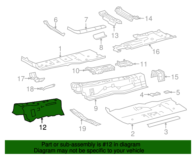 55212-11010 - Silencer 2018-2024 Lexus | AutoNation Parts