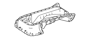 278-014-04-00 - Oil Pan 2014-2017 Mercedes-Benz | Mercedes-Benz USA Parts