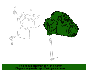 12736813 - Starter 2014-2020 GM | GMPartsNow