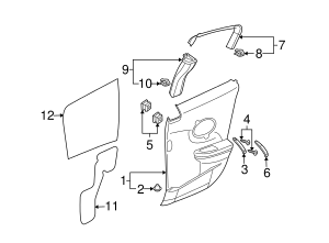 1995-2024 GM Multi-Purpose Nut 11609952 | TascaParts.com
