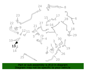 4G0-129-234 - Auxiliary Pump Grommet 2016-2024 Audi | Audi OEM Parts