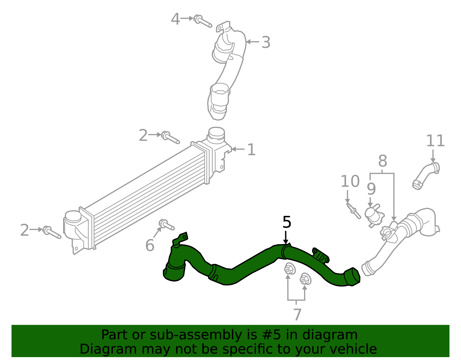 2019-2024 Ford Air Inlet K2GZ-6C646-B | OEM Parts Online