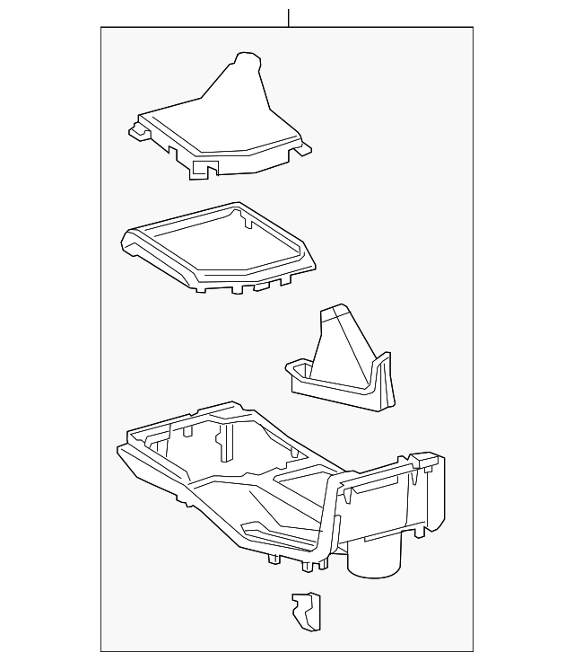2016-2023 Toyota Tacoma Upper Trim Panel 58804-04050-C4 | Toyota Parts