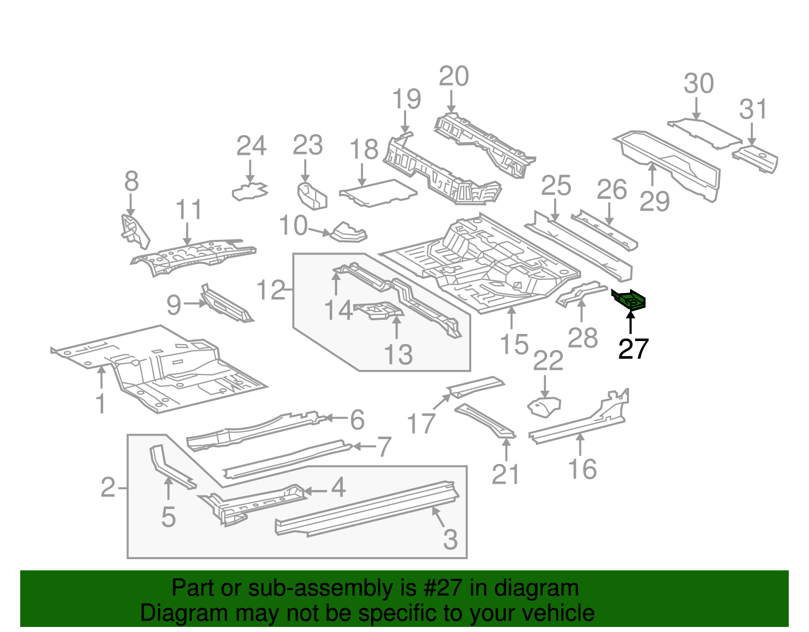 2005-2015 Toyota Tacoma 2005-2015 Toyota Tacoma - Mount Bracket 57025 ...