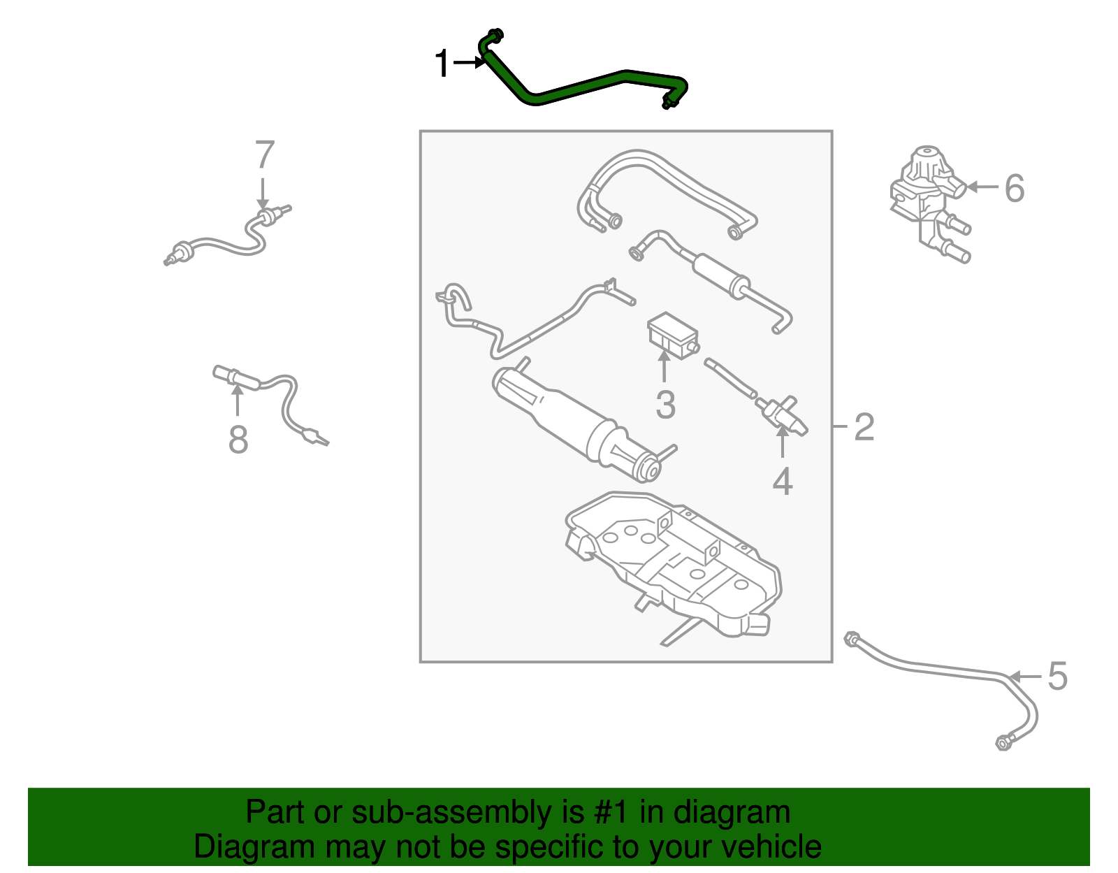 5R3Z-6758-A - Tube Assembly | My Ford Parts