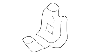 Genuine Toyota Condenser Assembly Lower Bracket part# 88688-35300 for ...