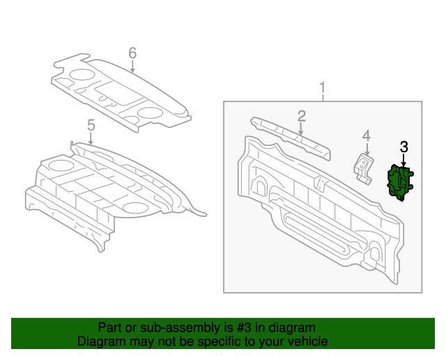 Toyota Bumper Bracket Part# 5830306010 | Toyota of Colorado Springs