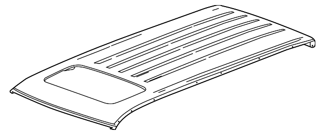 2015-2020 GM Roof Panel 23267969 GM | GMPartsDirect.com