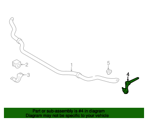Rod Assembly - Connecting - Stabilizer 54618-JK05B | AutoNationParts.com