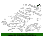 2019-2025 Chevrolet Driver Side Air Inlet Grille Panel Extension ...