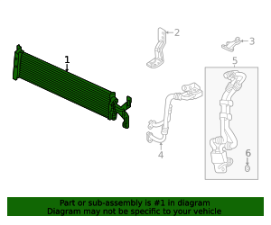 2019-2024 Audi Q3 Trans Cooler 5QF-317-019-B | Audi USA Parts